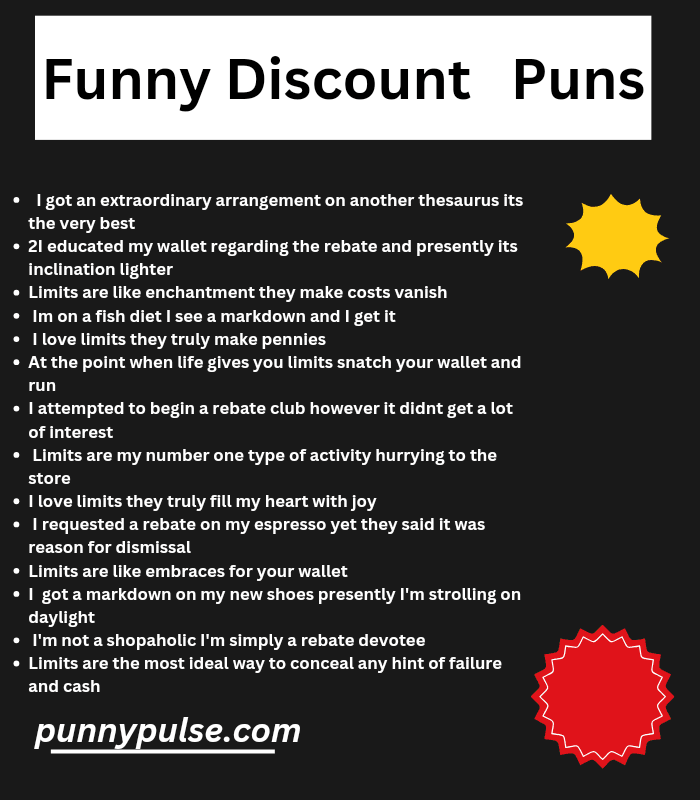 150+ Hilariously Discount Puns That Will Cut Prices and Raise Smiles