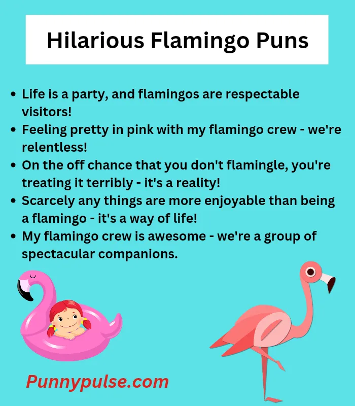 180+ Fabulous Flamingo Puns That Will Make You Stand Tall