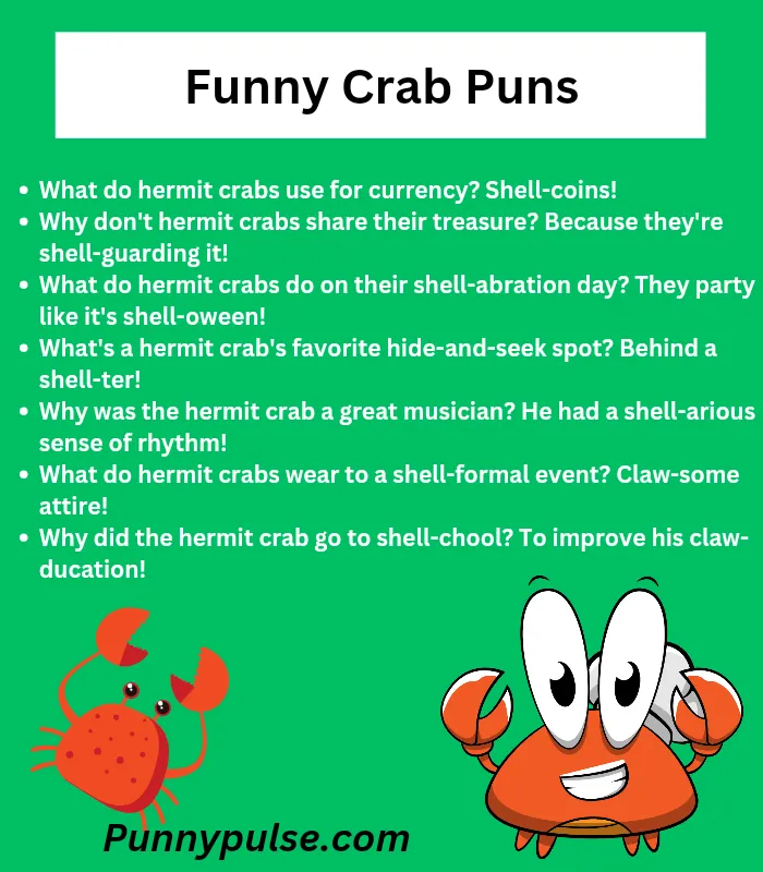 151+ Claw-some Crab Puns That’ll Have You Shell-ing with Laughter ...