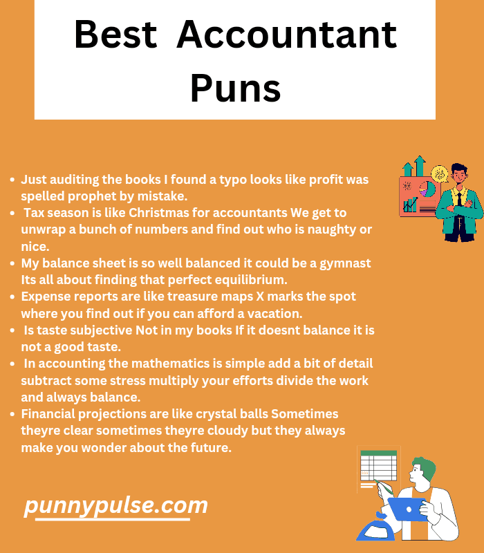 160+ Hilarious Accountant Puns That Will Balance Out Your Laughs ...