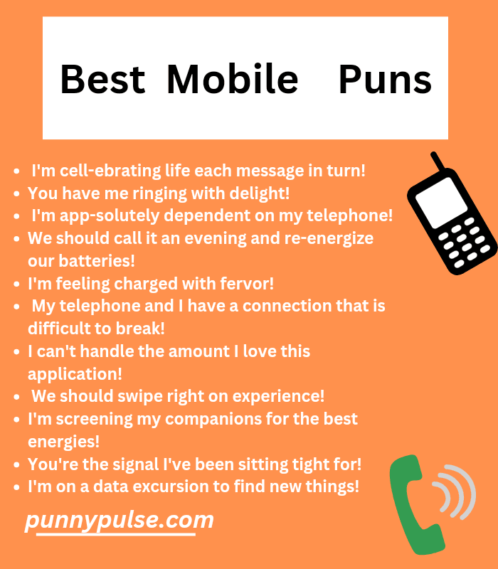 160+ Funny Mobile Puns That'll Keep You Laughing on the Go - Punny Pulse