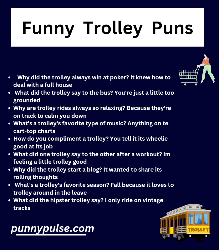 143+ Trolley Puns That Are Right on Track for a Laugh