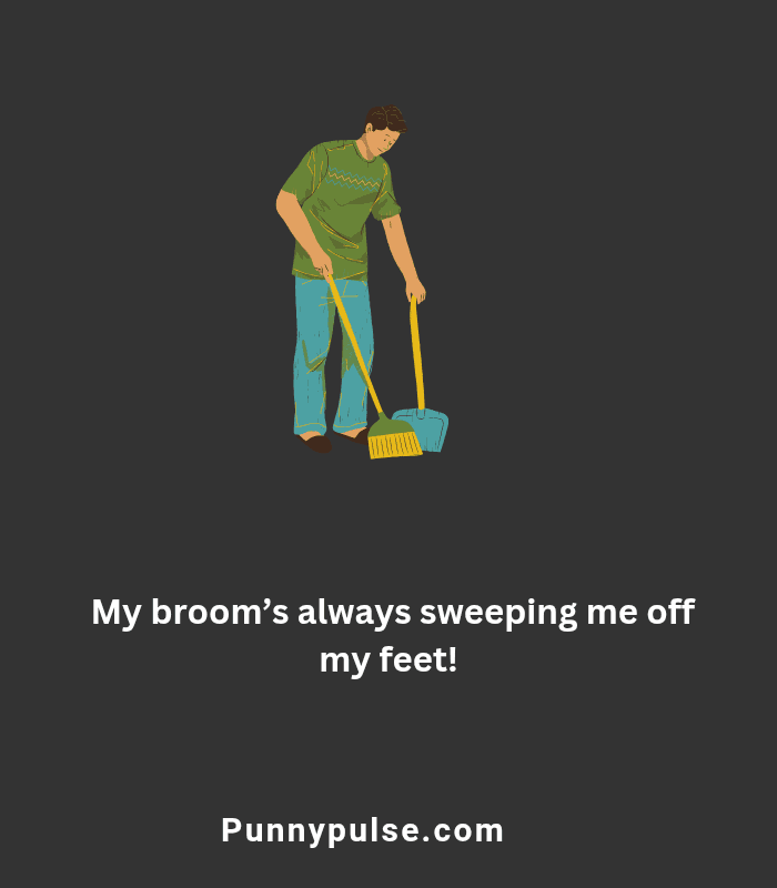 123+ Best Sweeping Puns That Will Dust Off Your Day