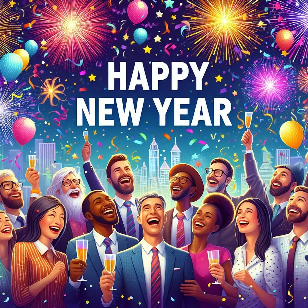 176+ Happy New Year Message to Colleagues Professional, Fun & Shareable ...