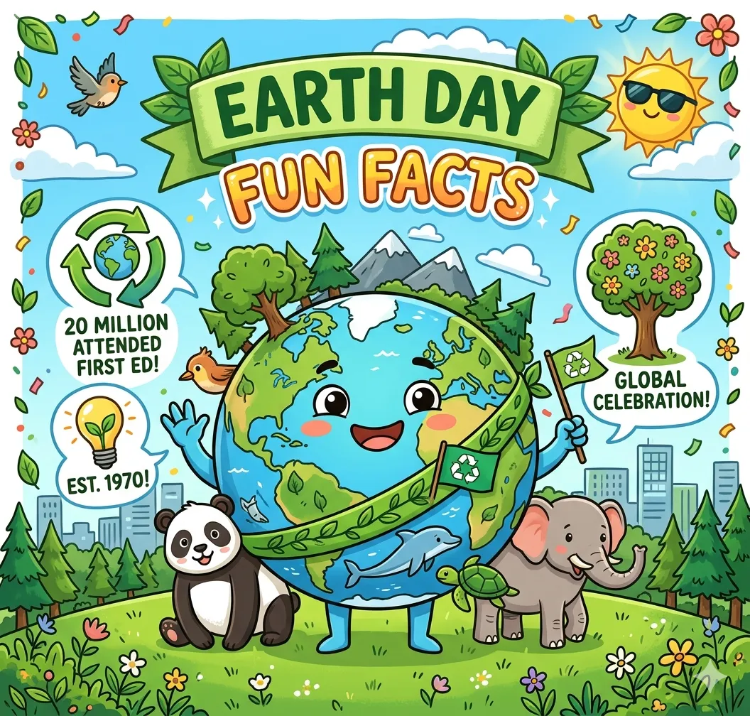 105+ Interesting Earth Day Fun Facts Every Student Should Know (2026)